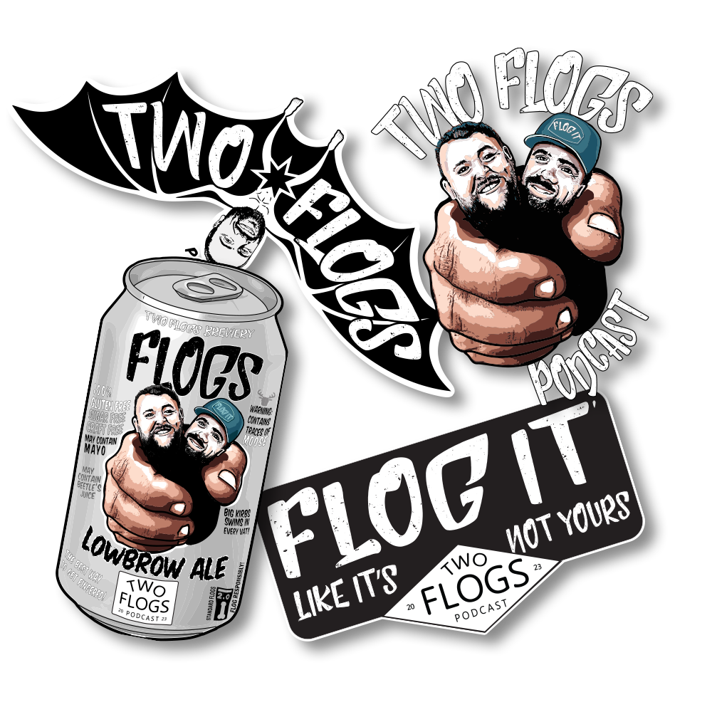 [Original] 2 Flogs Sticker Pack – Two Flogs